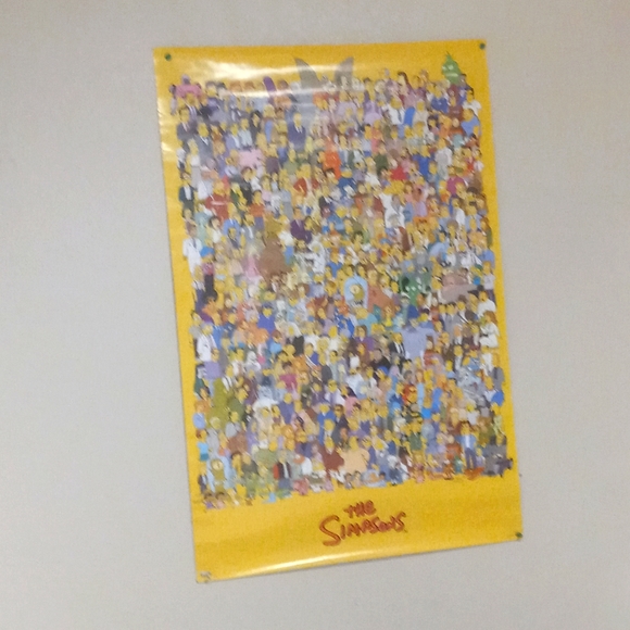 the simpsons | Wall Decor | The Simpsons Character Poster | Poshmark